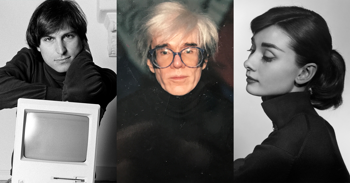 How the Black Turtleneck Came to Represent Creative Genius - Artsy