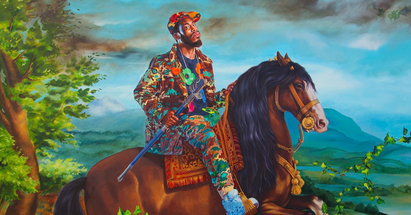 How Kehinde Wiley’s Dazzling Portraits Won Over the Art Market - Artsy
