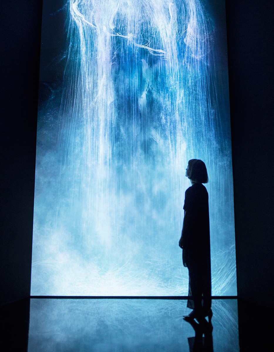 Transcending Nature: teamLab's 'Universe of Water Particles' - Artsy