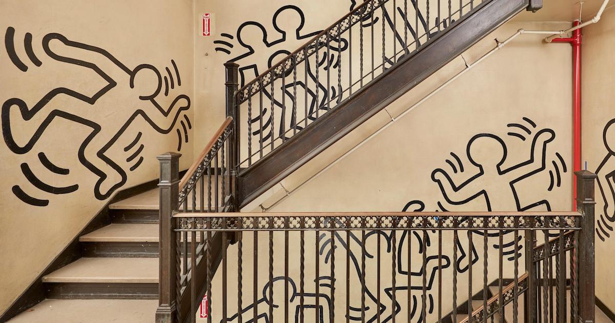 Keith Haring Mural Wall