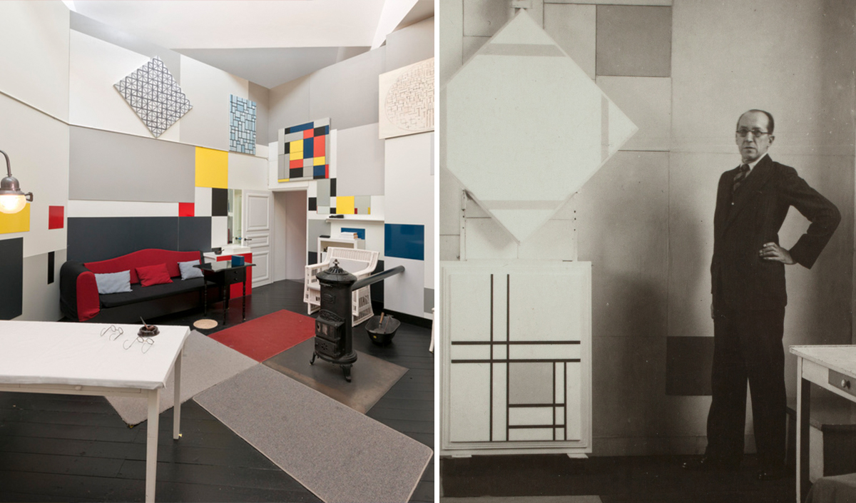 Mondrian Turned His Studios into Giant Abstract Paintings - Artsy