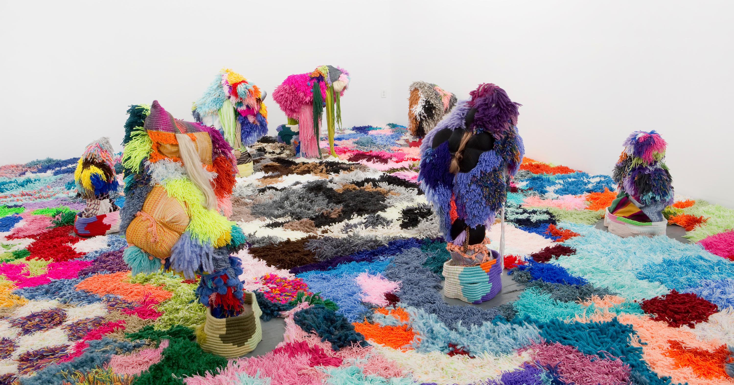 The Peruvian-American Artist Weaving Vibrant Artworks That Explore ...