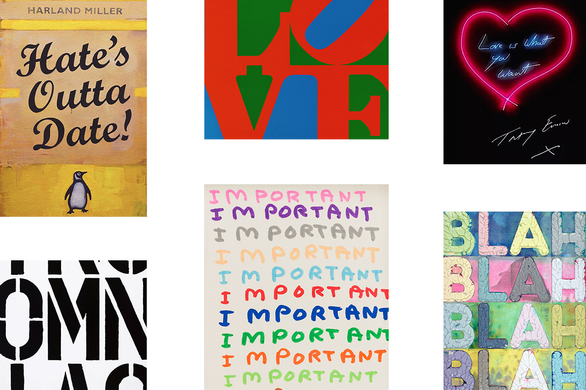 8 Text-Based Artists to Collect - Artsy