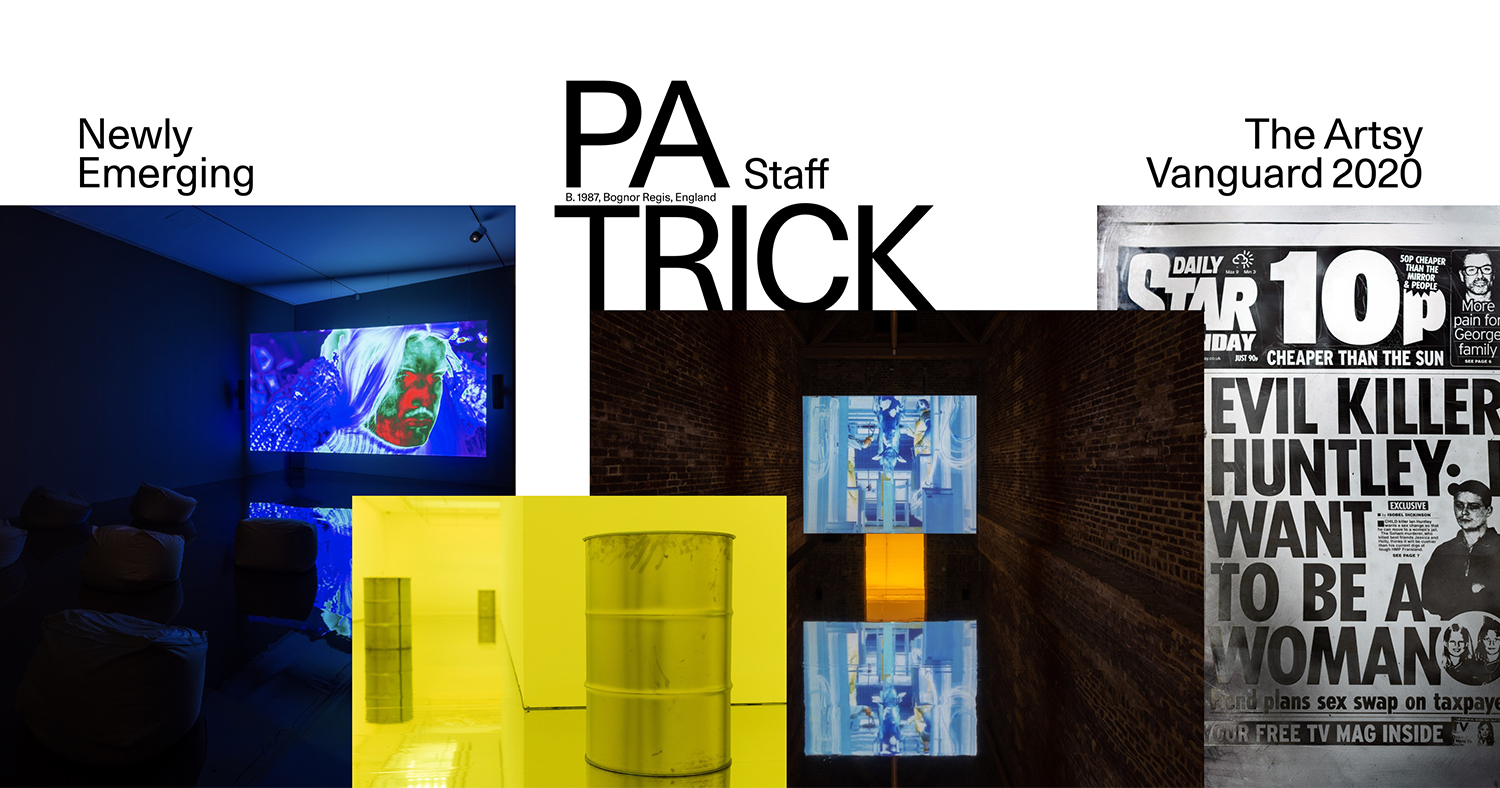 The Artsy Vanguard 2020: Patrick Staff - Artsy