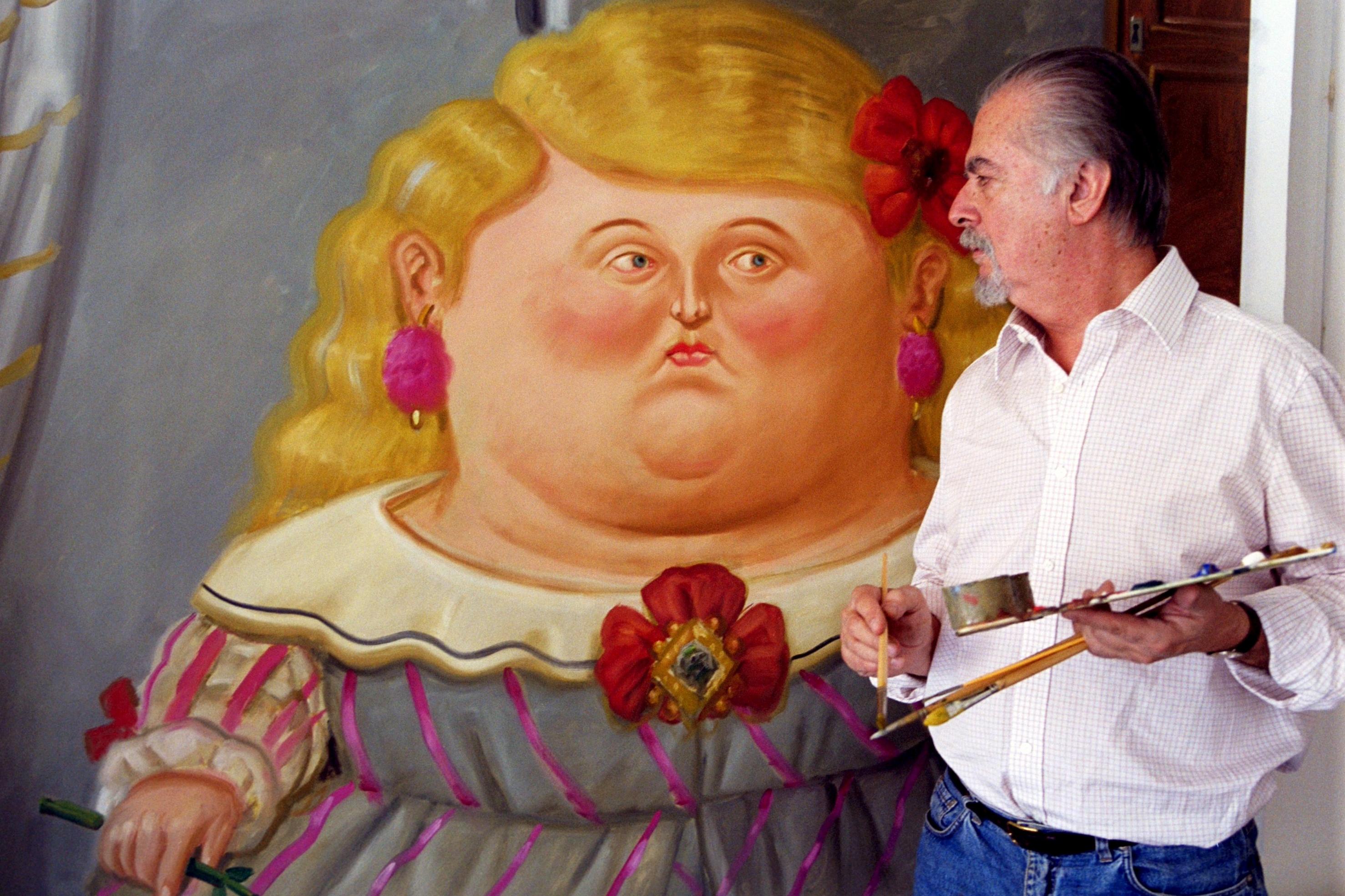 Fernando Botero Mona Lisa - Oil Painting Reproductions Art ...