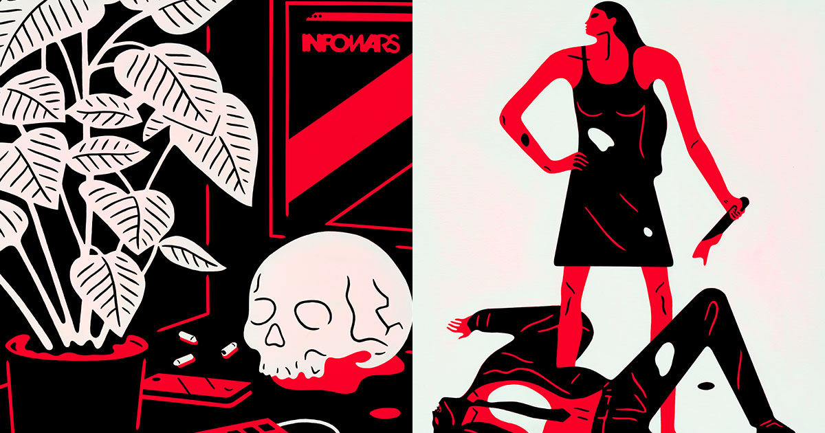 Cleon Peterson’s Violent Paintings Strike at the Heart of a Divided ...