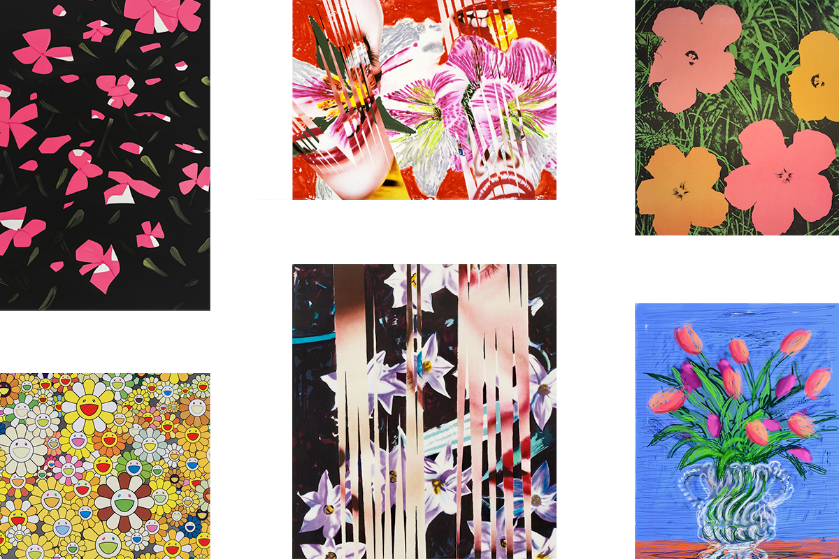 Pop Art Flowers Artists